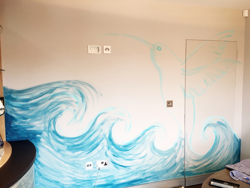 Commercial & residential hand painted wall murals on any scale